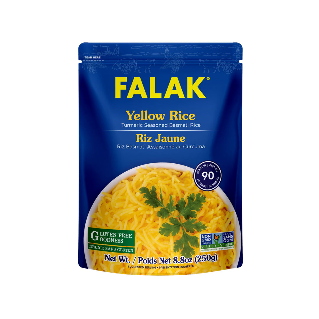Ready To Eat Yellow Rice - 250 gm – Falak USA